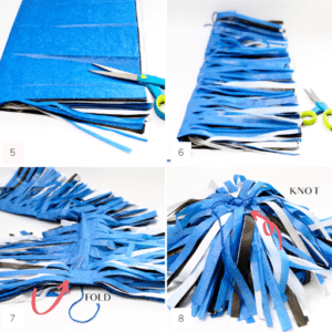 DIY Cheerleading Pom Poms: Make Fun Pom Poms from Plastic Bags ...